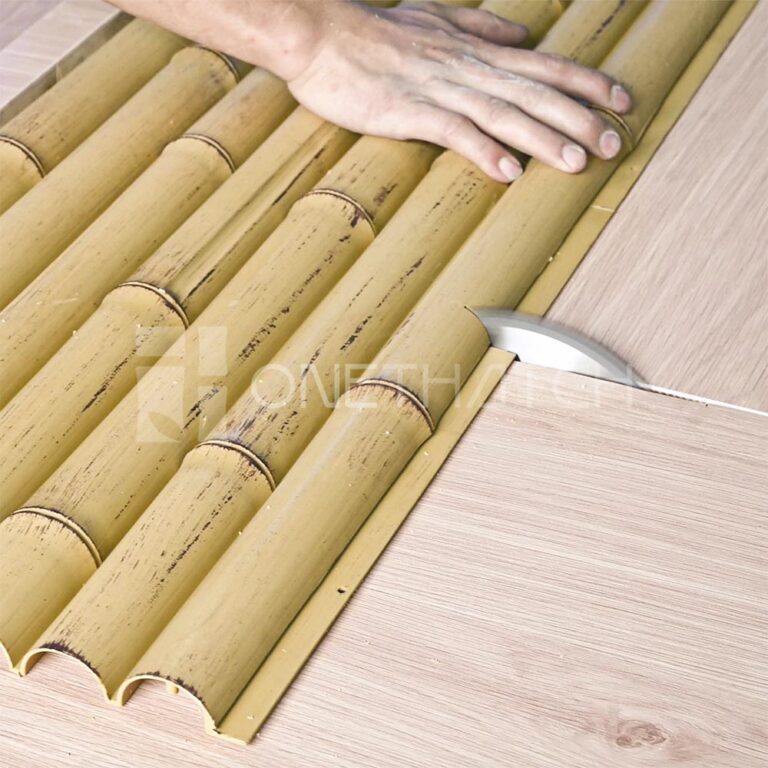 BAMBOO WALL PANEL (ROUND) - ONETHATCH