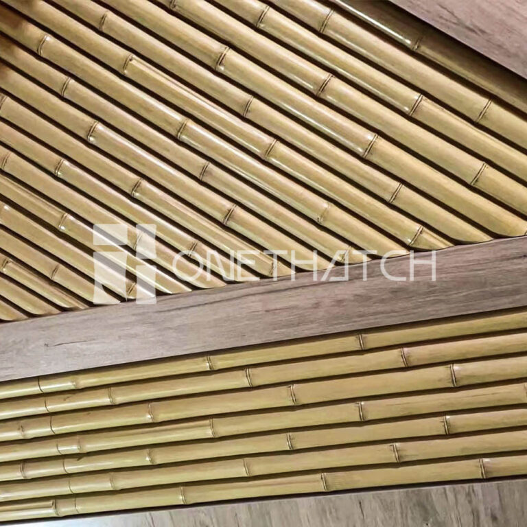 BAMBOO WALL PANEL (ROUND) - ONETHATCH
