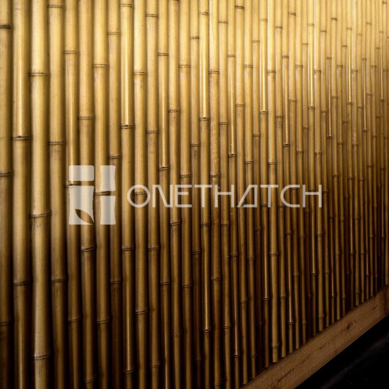 BAMBOO WALL PANEL (ROUND) - ONETHATCH