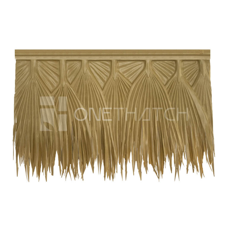 Synthetic Thatch Materials, Flame-Retardant & UV-Proof | OneThatch