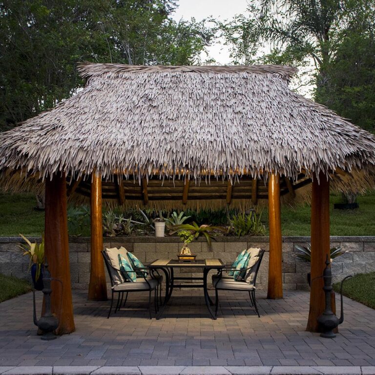 Synthetic Thatch Panels - Fire-Rated, UV-Proof | ONETHATCH