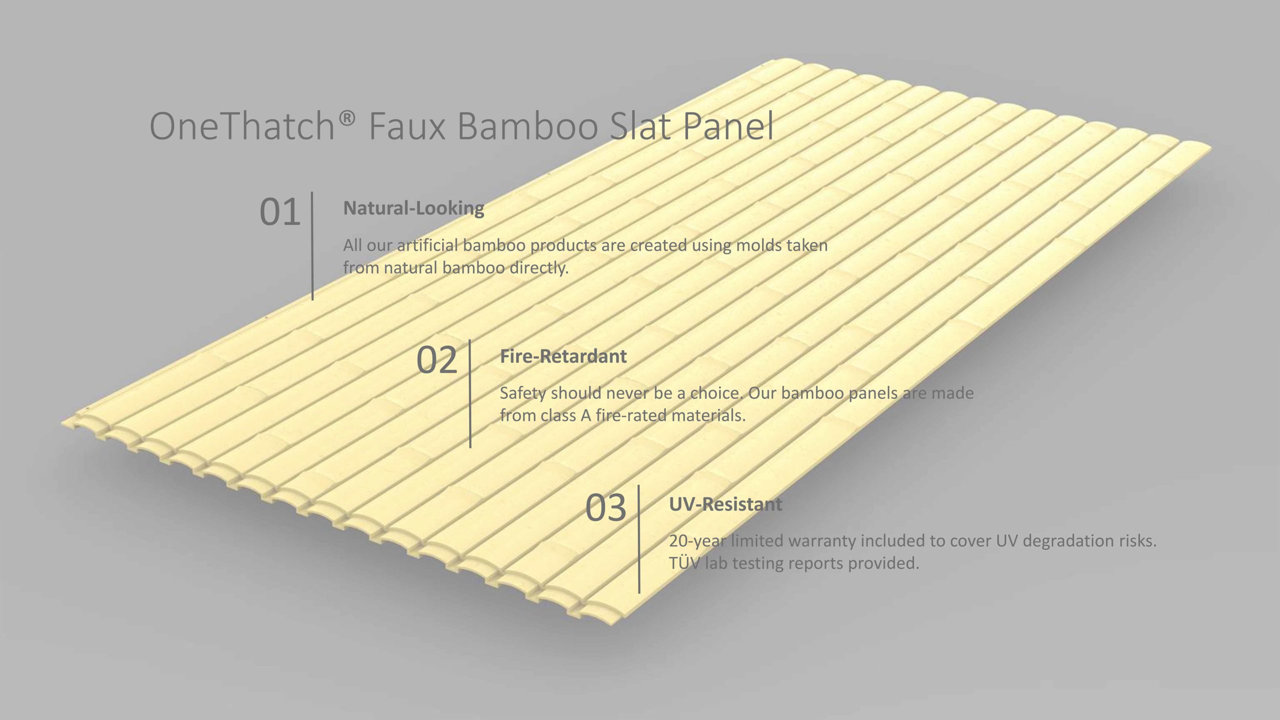 Why Choose Artificial Bamboo? - ONETHATCH