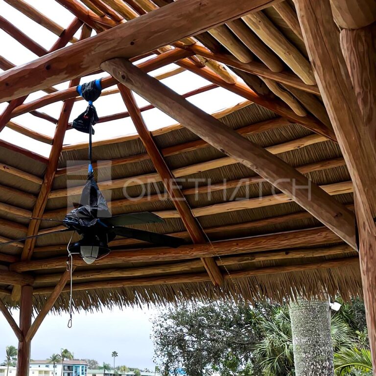 ONETHATCH PALM (NIPA) | Synthetic Thatched Roofing Material
