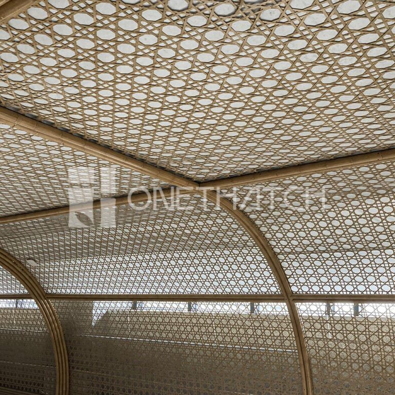 Aluminum Bamboo Poles | Aluminum Bamboo Wall Claddings - OneThatch