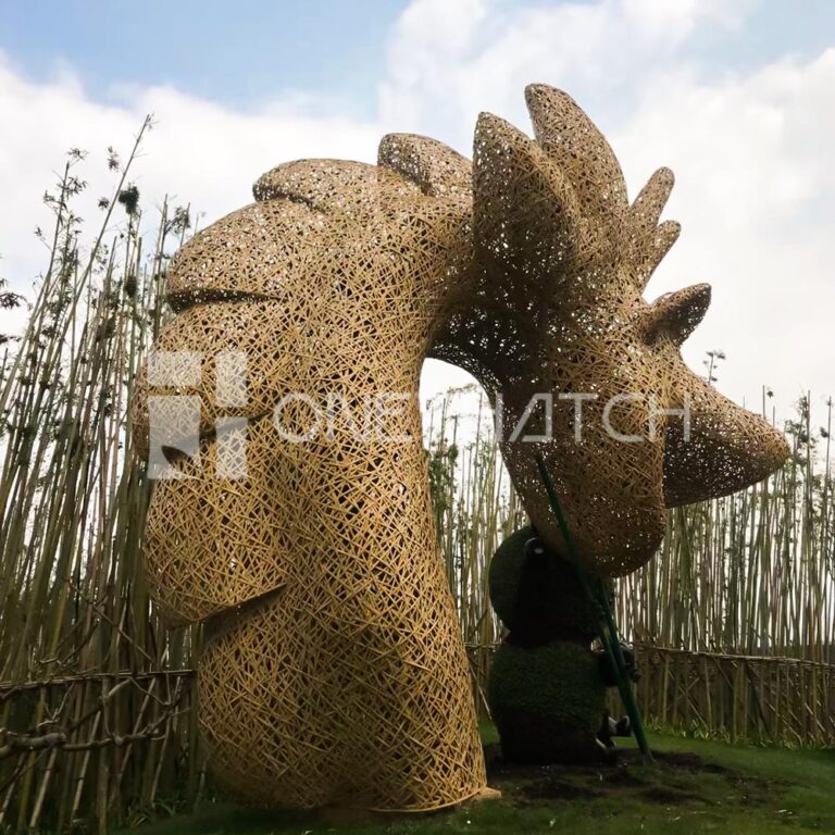 Aluminum Bamboo Poles | Aluminum Bamboo Wall Claddings - OneThatch