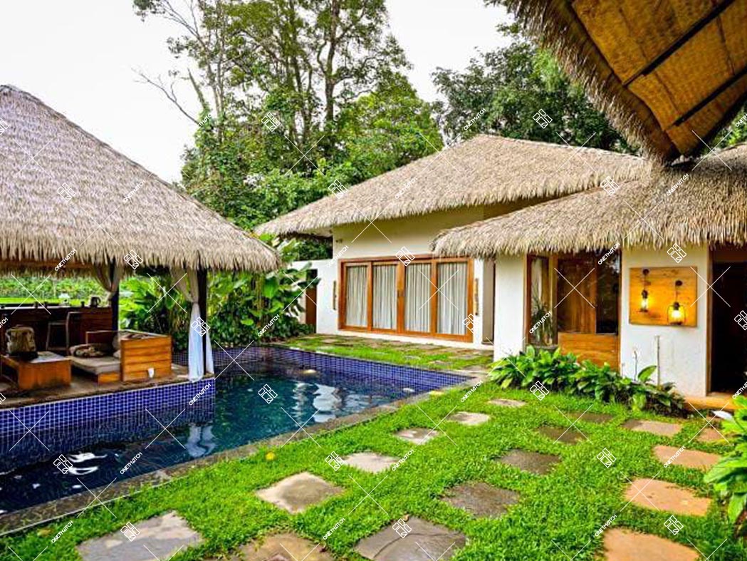 Synthetic Thatch Roofing for Maldives Resorts | ONETHATCH