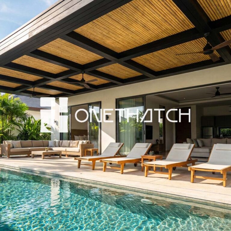 BAMBOO PANEL (INTERLOCK ROUND) - ONETHATCH